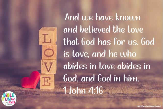God is Love | Bible Fun For Kids