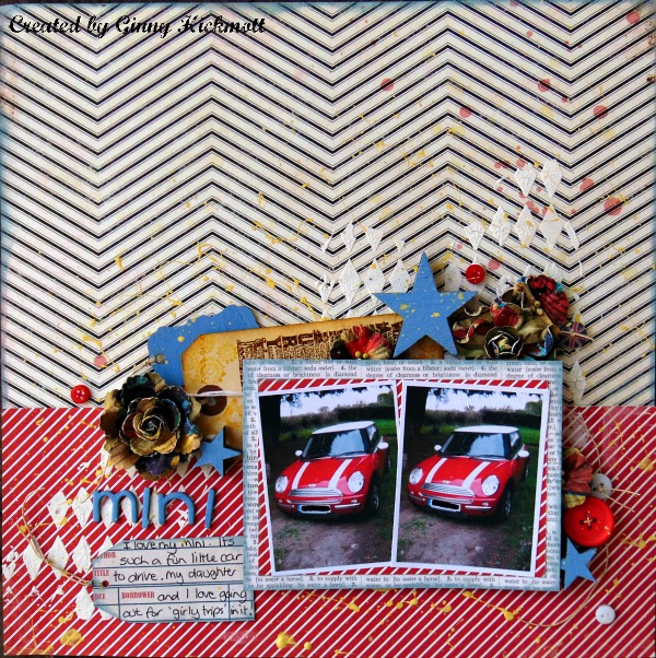 My Crafty Madness: March CSI Layouts