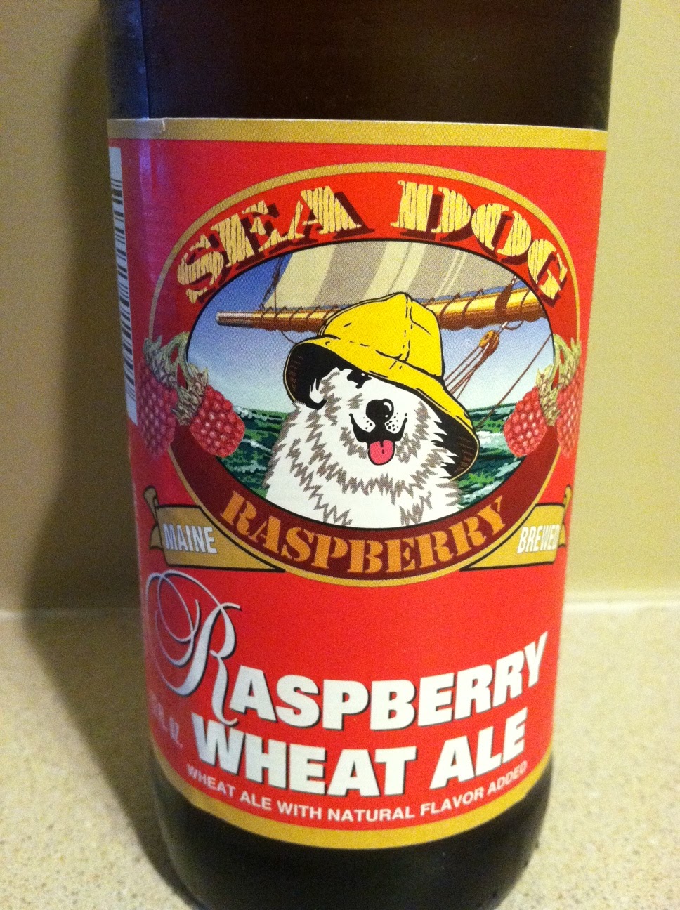 The Beer Year: Day 21: Sea Dog Raspberry Wheat Ale