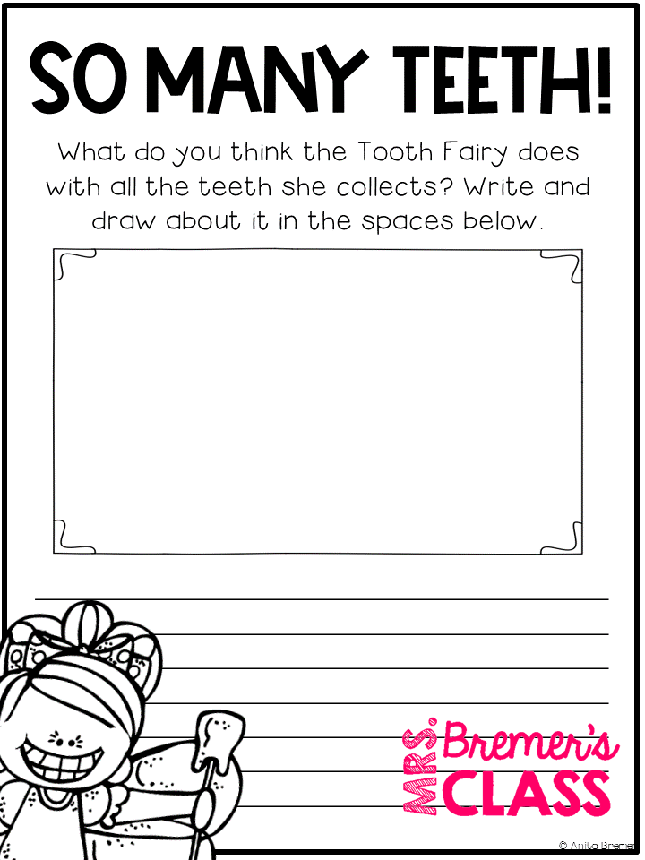 Tooth Fairy Activities | Mrs. Bremer's Class