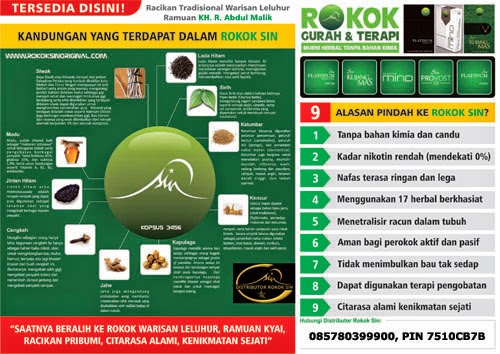 STOKIS ROKOK SIN HERBAL