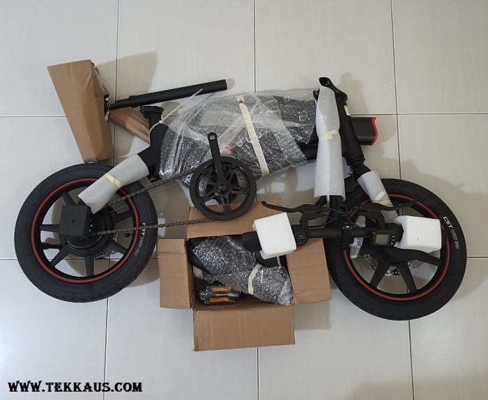DYU D3+ Smart Foldable Electric Bike Review | Tekkaus® | Malaysia ...