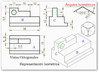 Expresión Gráfica : DIBUJO ISOMETRICO