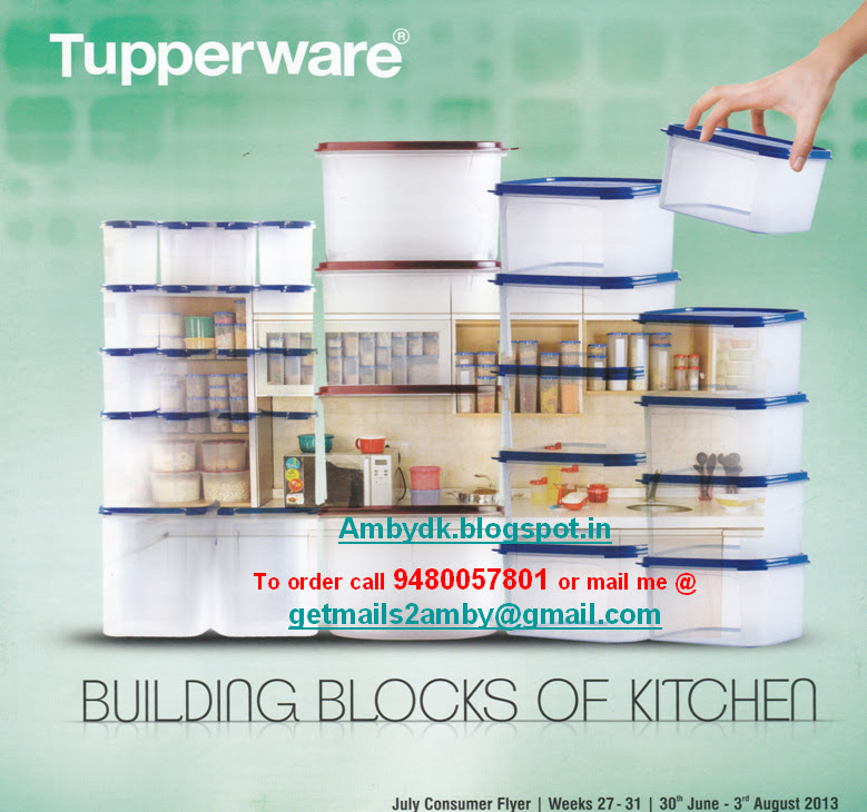 I Can You Can - Tupperware Bangalore: Tupperware October 2013 Flyer