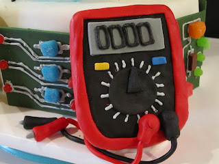Frosted Insanity: Electrical Engineer Cake