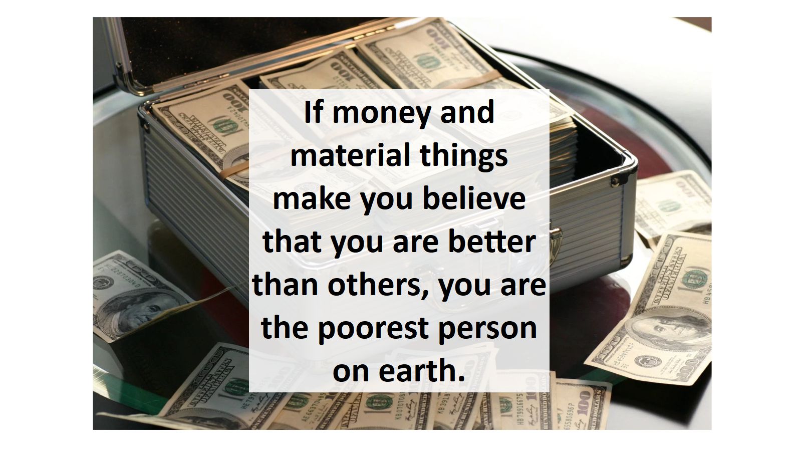 Be rich in good deeds! - 1 Timothy 6:18