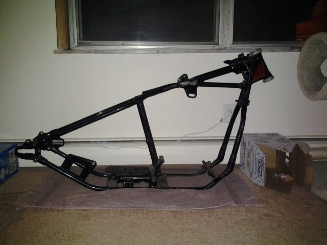 Geographical Oddity: FS: OEM Panhead Wishbone Frame