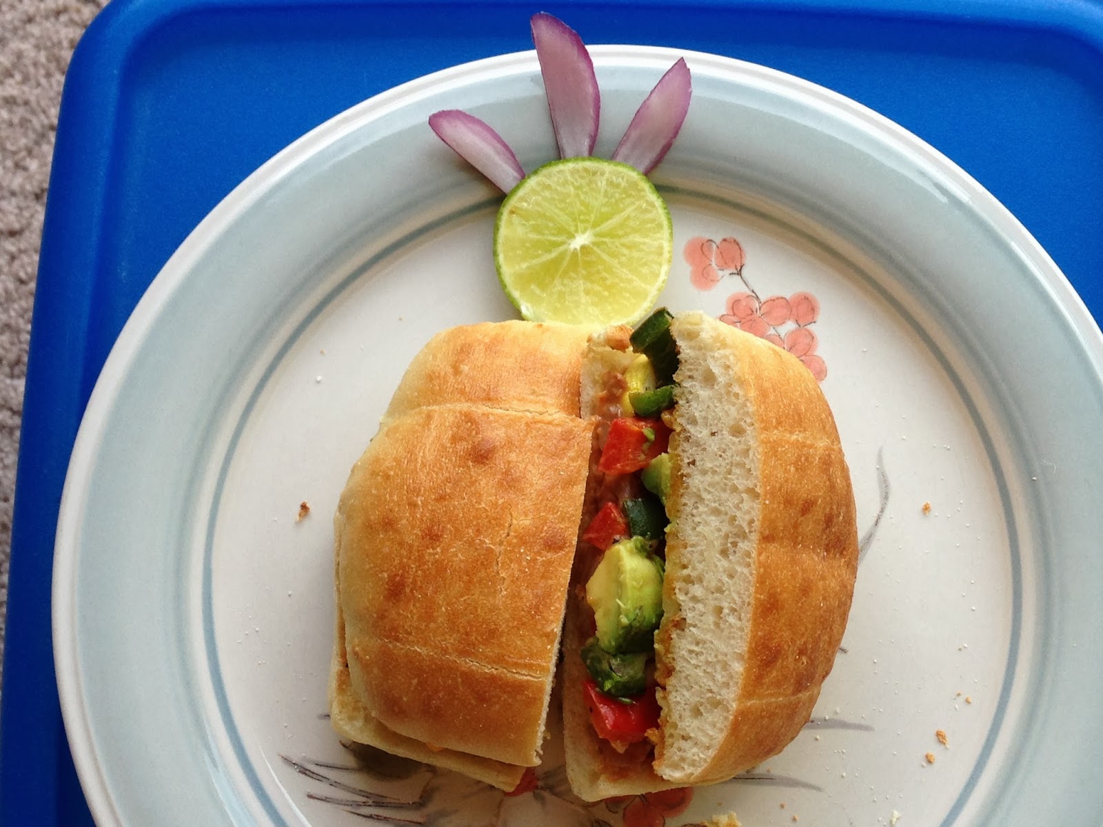 Delicious veggie dishes from all over the world: MEXICAN TORTA