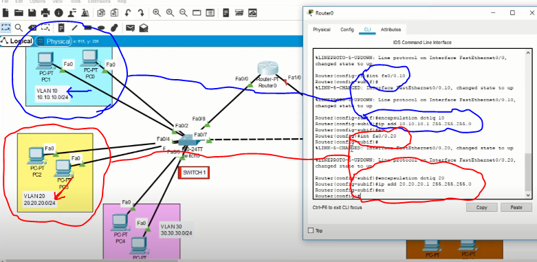 INTER VLAN ROUTING CISCO