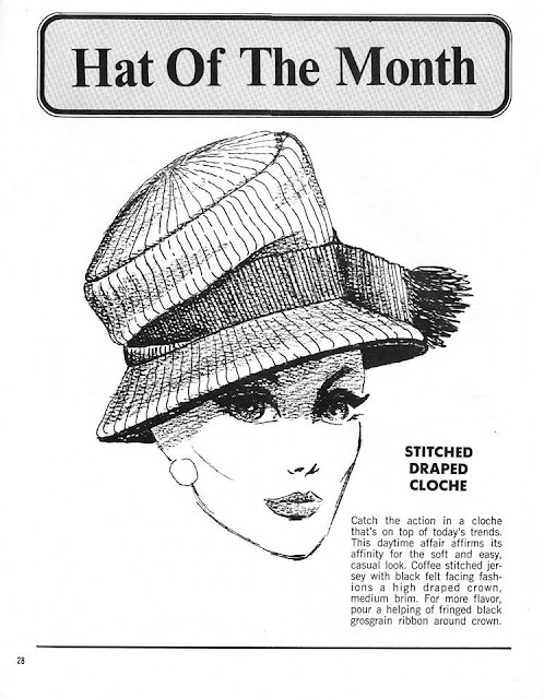 The Vintage Pattern Files: 1960's Sewing - Millinery Hat Patterns
