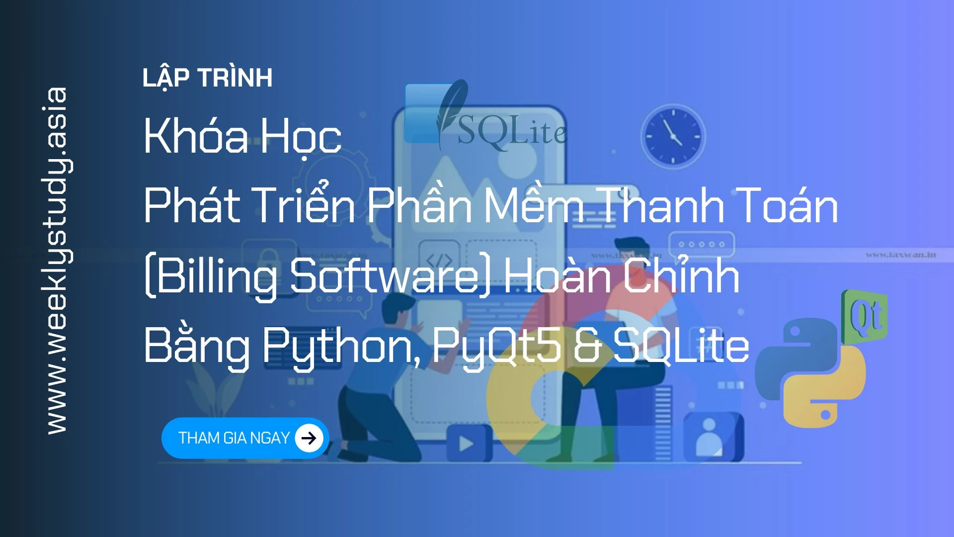 Giới Thiệu Khóa Học Phát Triển Phần Mềm Thanh Toán Billing Software Hoàn Chỉnh Bằng Python