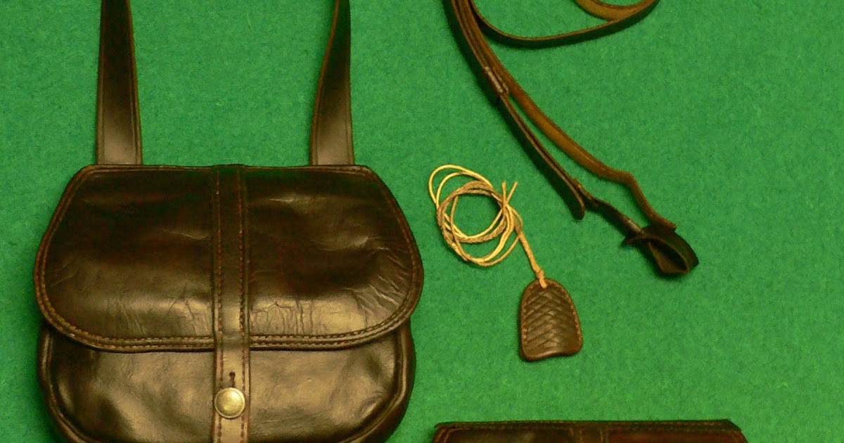 Leather from the Past: Finished Order Shot Bag & Accouterments #41