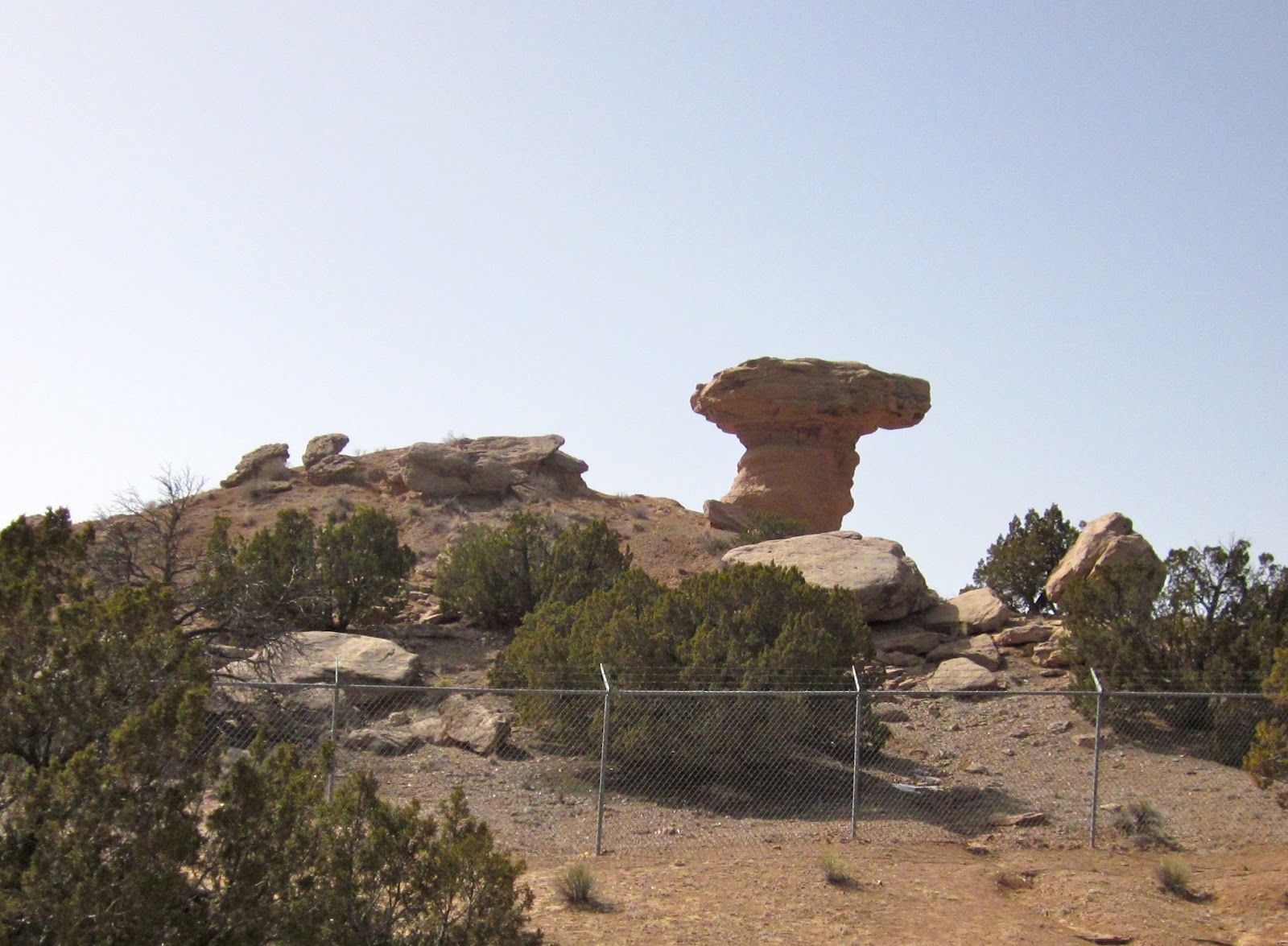 Our Epic Art*o*mat® Road Trip Blog: Around Santa Fe 2: Camel Rock, Dino ...