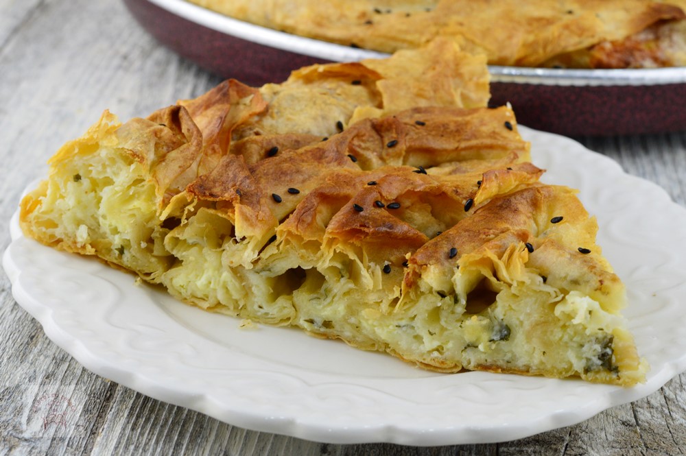 Placinta turceasca cu branza sarata - CAIETUL CU RETETE
