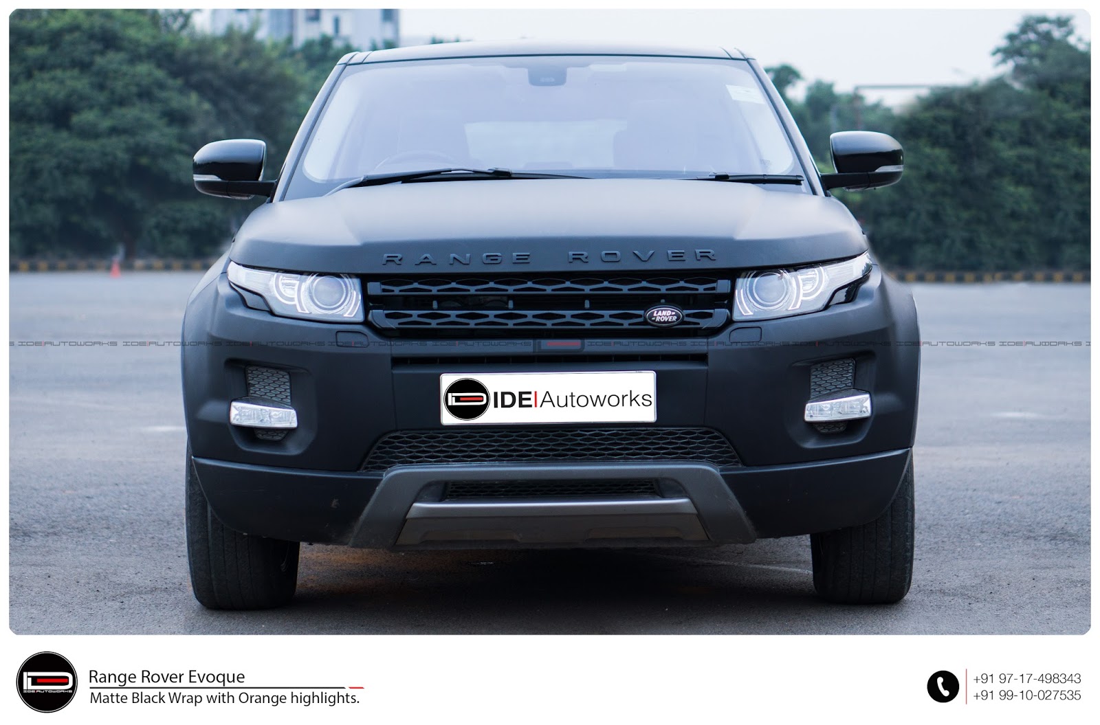 Range Rover Evoque Matte Black
