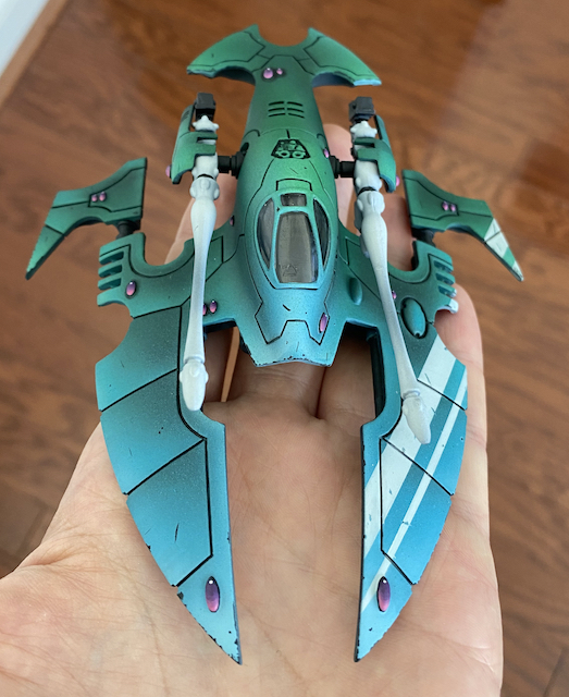 40k Hobby Blog: Craftworld Mymeara Eldar Hornet WIP