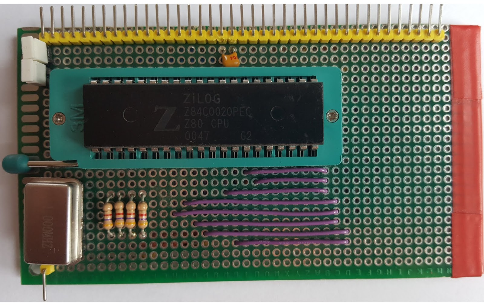 reZet80: A minimalistic Z80 CPU board