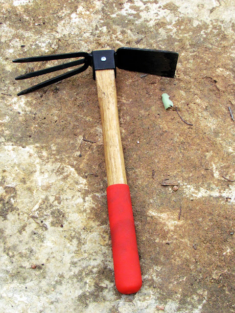 Patchwork Garden: Hoe, Hoe, Hoe....