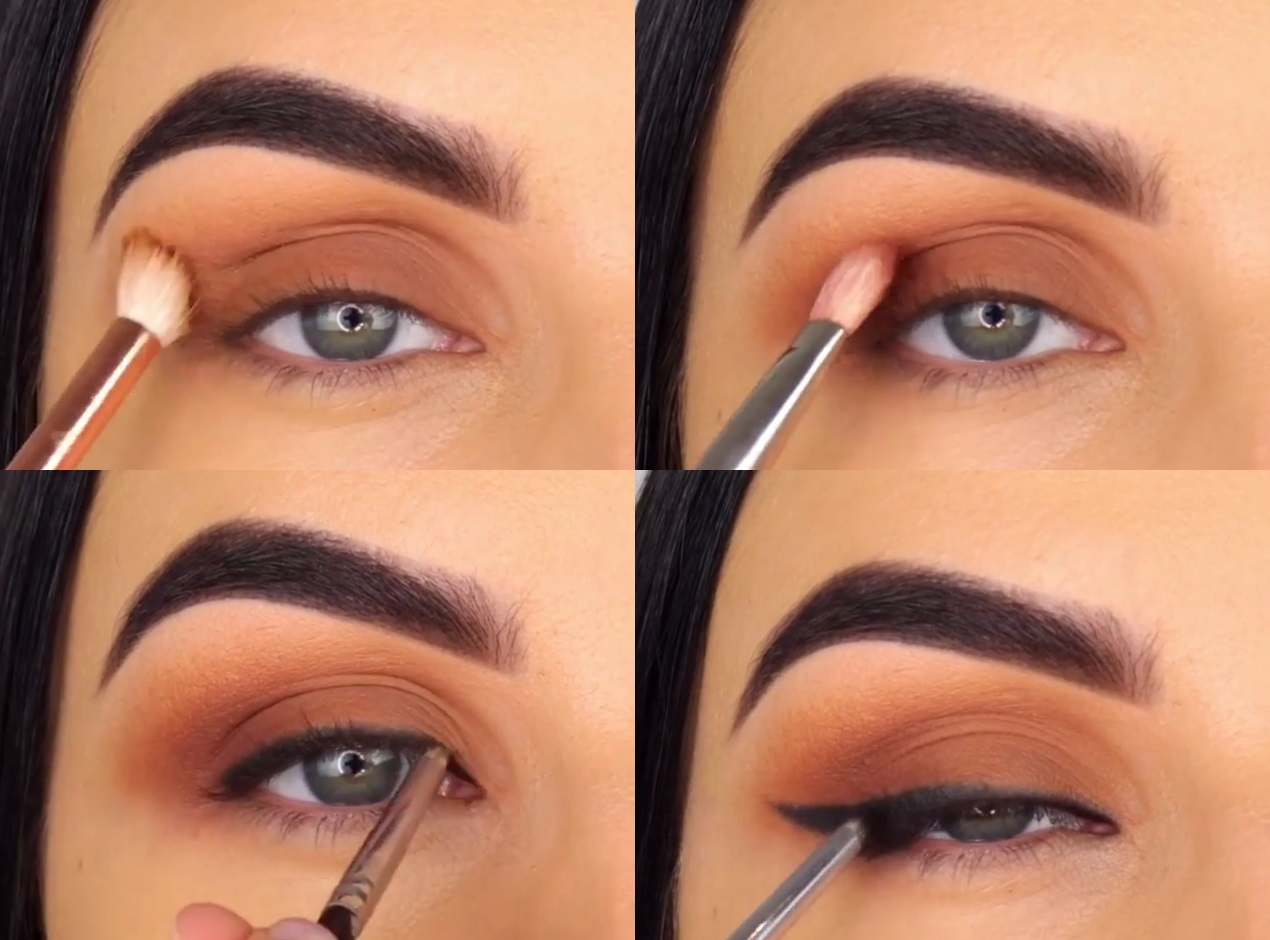 Amazing Pop of Teal Eye Makeup Tutorial Step by Step