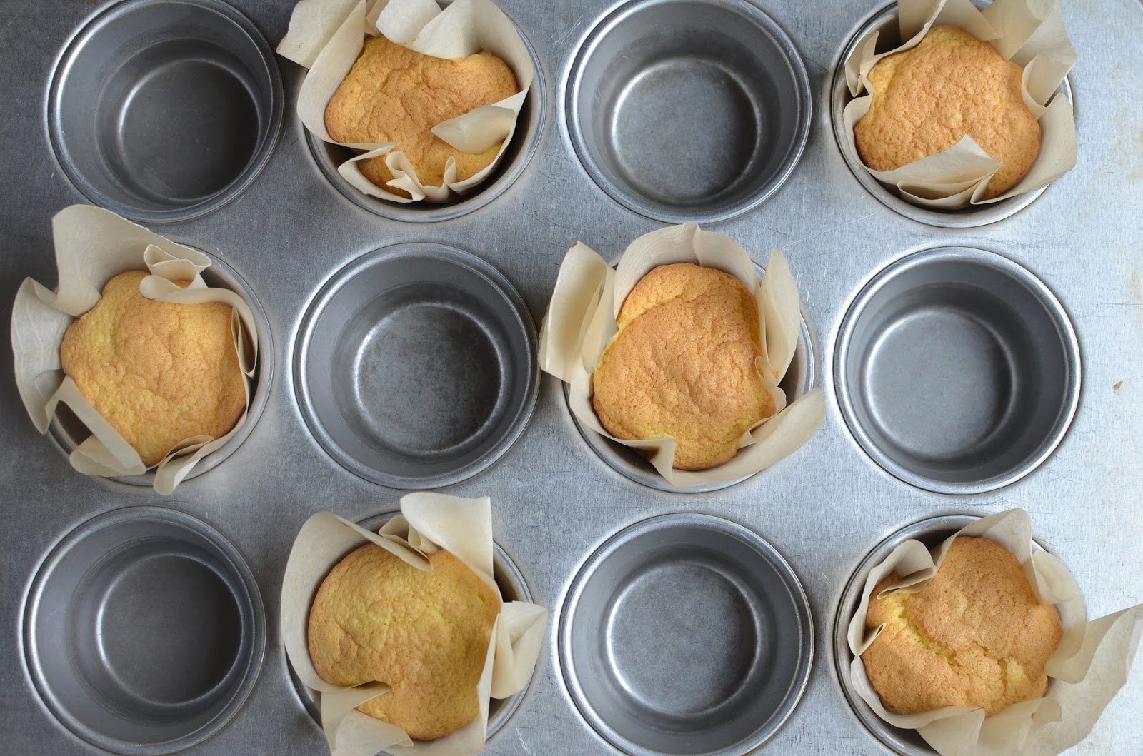 Playing with Flour: Chinese paper-wrapped sponge cakelettes
