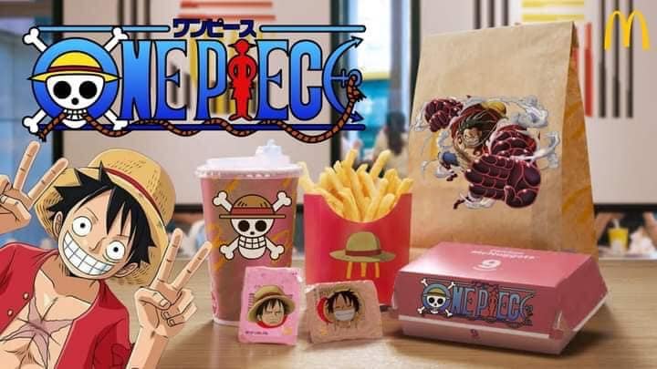 8 Set Meal Watak Utama One Piece Parodi BTS Meal Di Thailand