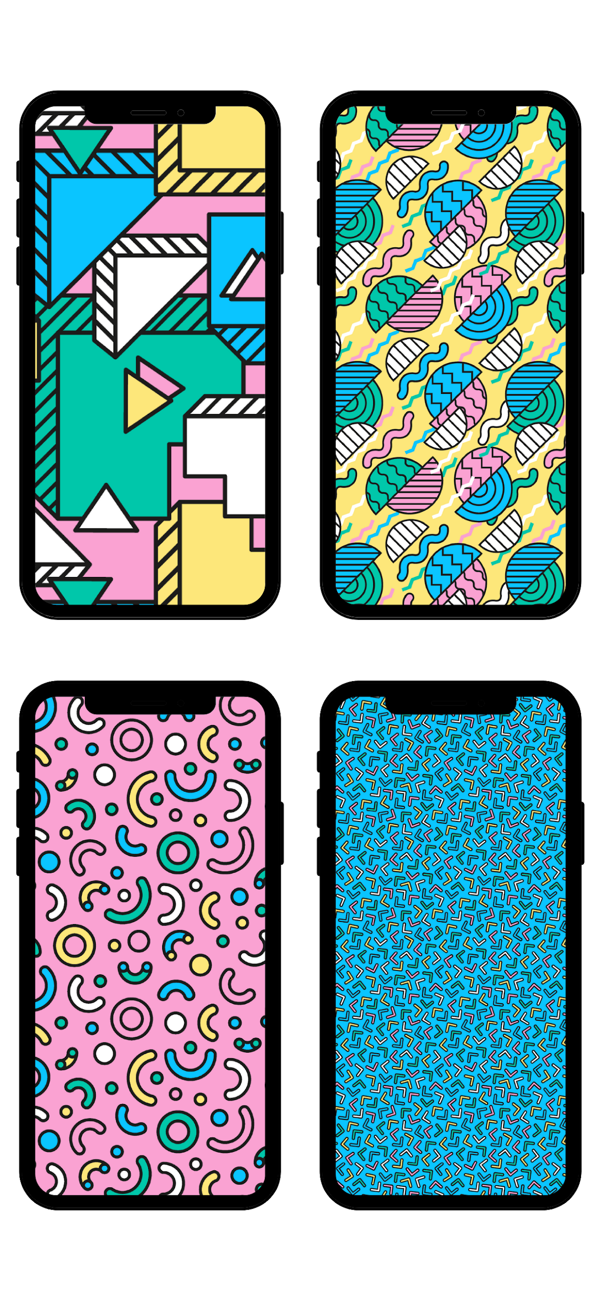 COLORFUL PATTERN WALLPAPERS HD