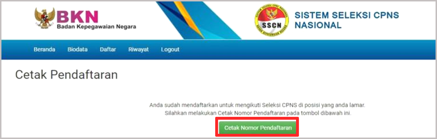 Tutorial Pendaftaran CPNS 2019/2020 Melalui Portal SSCN - Sanjayaops