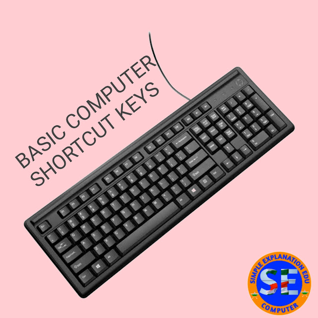 Computer Shortcut Keys (Basic Shortcut Keys)