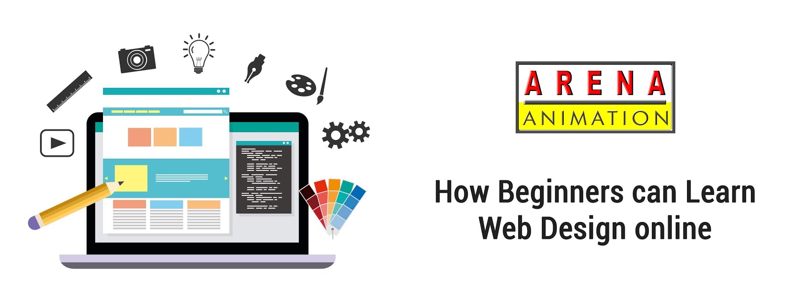 How beginners can learn Web Design online
