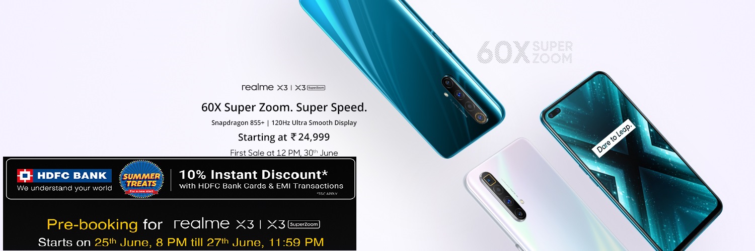 Tech News: Realme X3/ Realme X3 superzoom