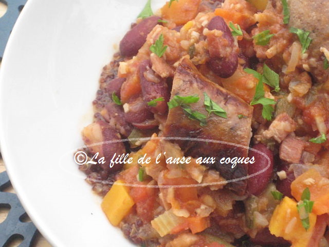 La fille de l'anse aux coques: RAGOÛT DE HARICOTS ROUGES LOUISIANAIS