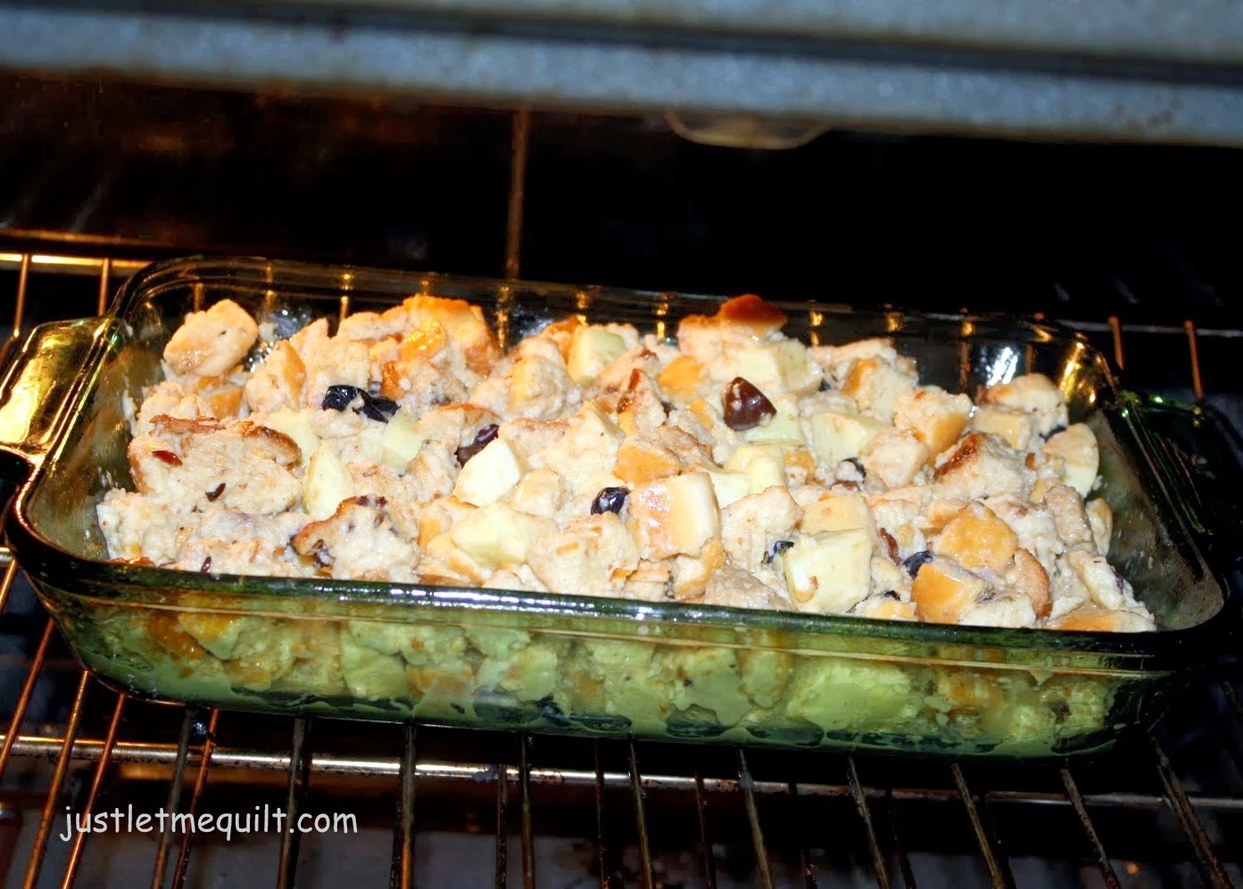 Just Let Me Quilt: John The Chef''s Bread Pudding