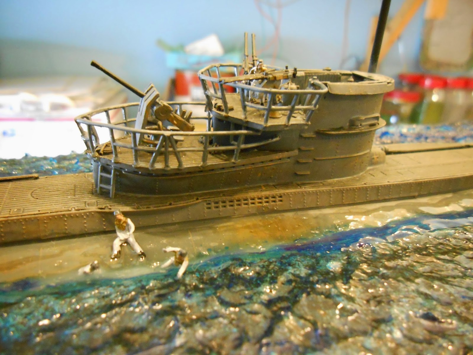 The U-Boat Yard: U-575 Progress