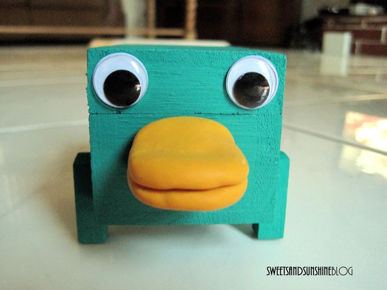 In the Works: Perry the Platypus Inaction Figure
