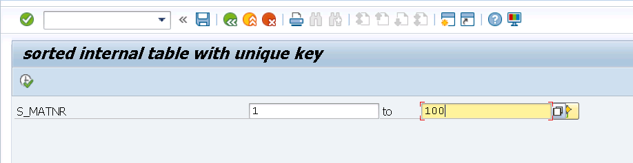SAP TECH: Example for Sorted Internal Table- >With Non-Unique Key