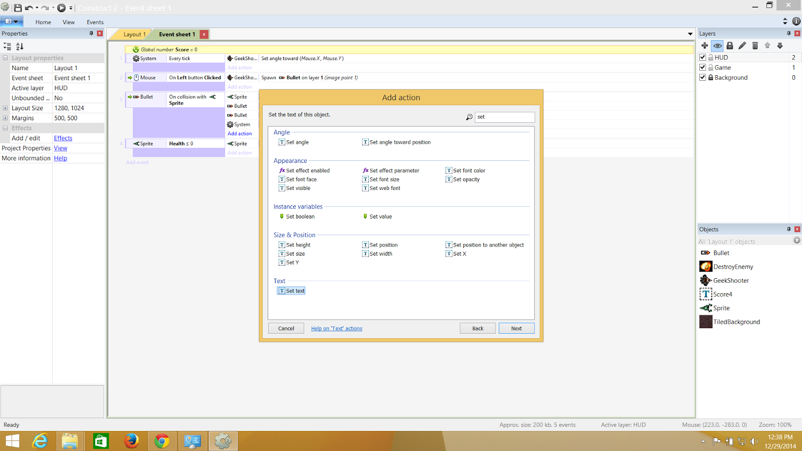 Technology & Beyond: Building games with HTML5 with Construct 2