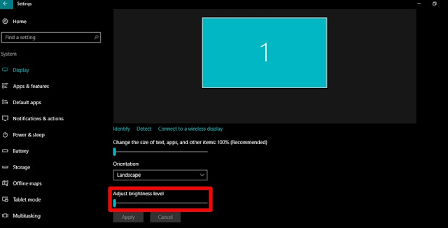 3 Cara Mengatur Kecerahan Layar Komputer Windows 10
