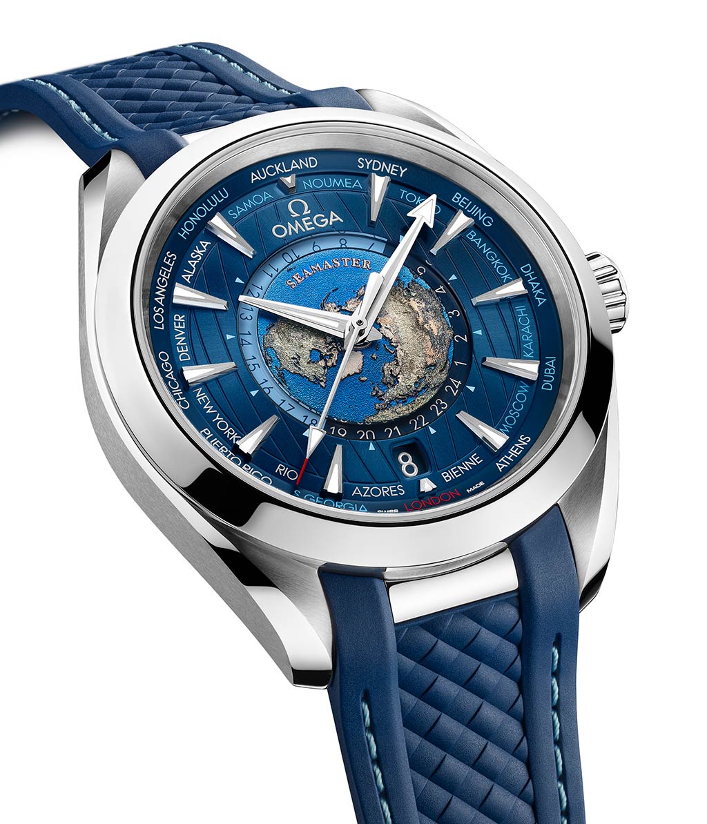 Omega - Seamaster Aqua Terra Worldtimer in steel | Time and Watches ...
