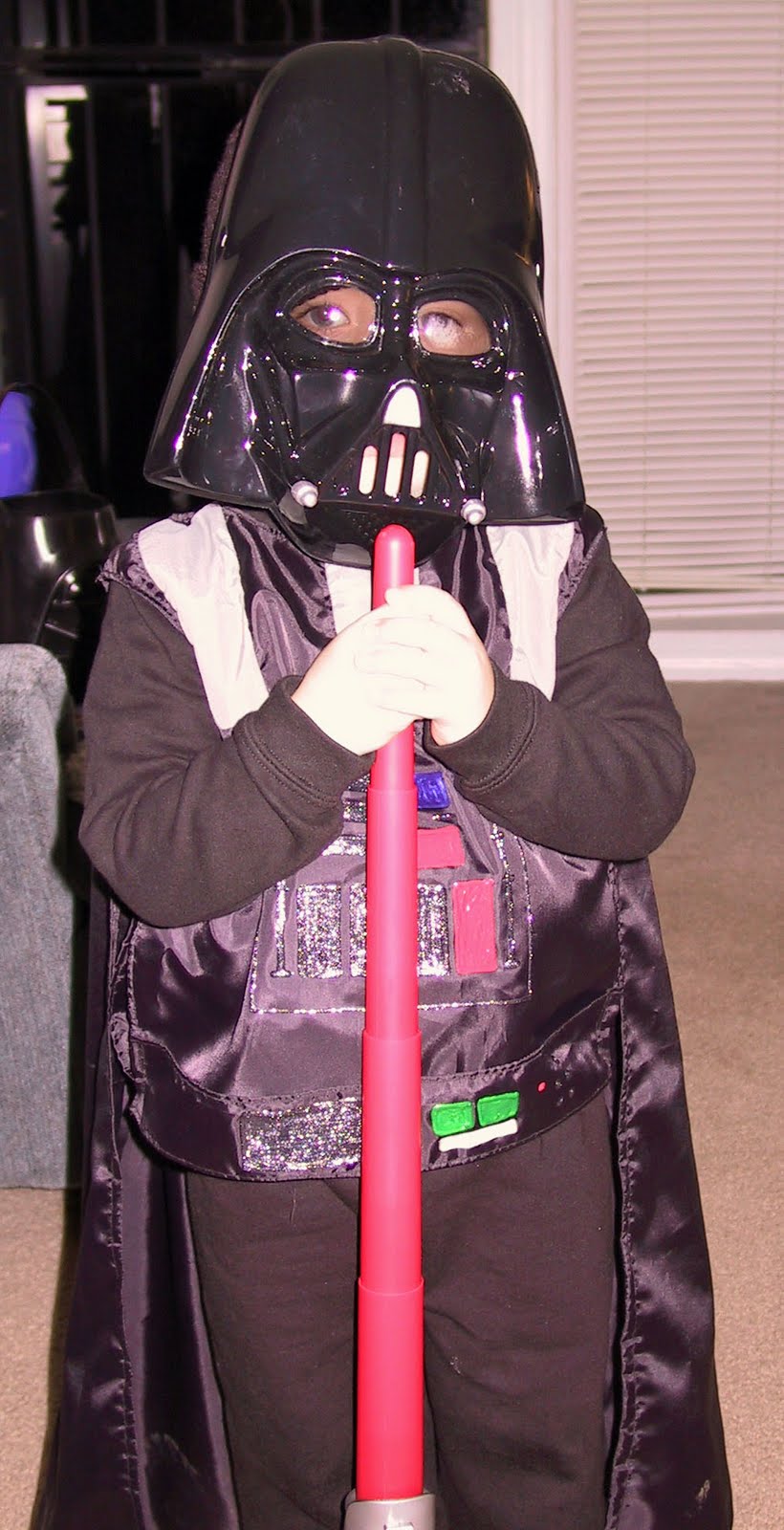In Between The Crazy: Halloween Costumes- Part II- Darth Vader!