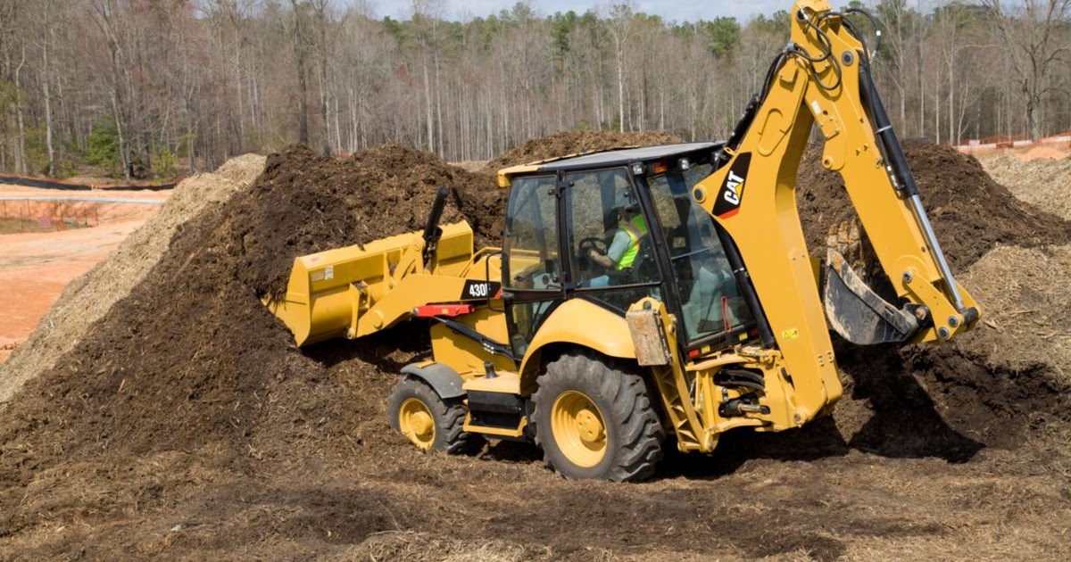 Maquinaria y Construcción: Retroexcavadora