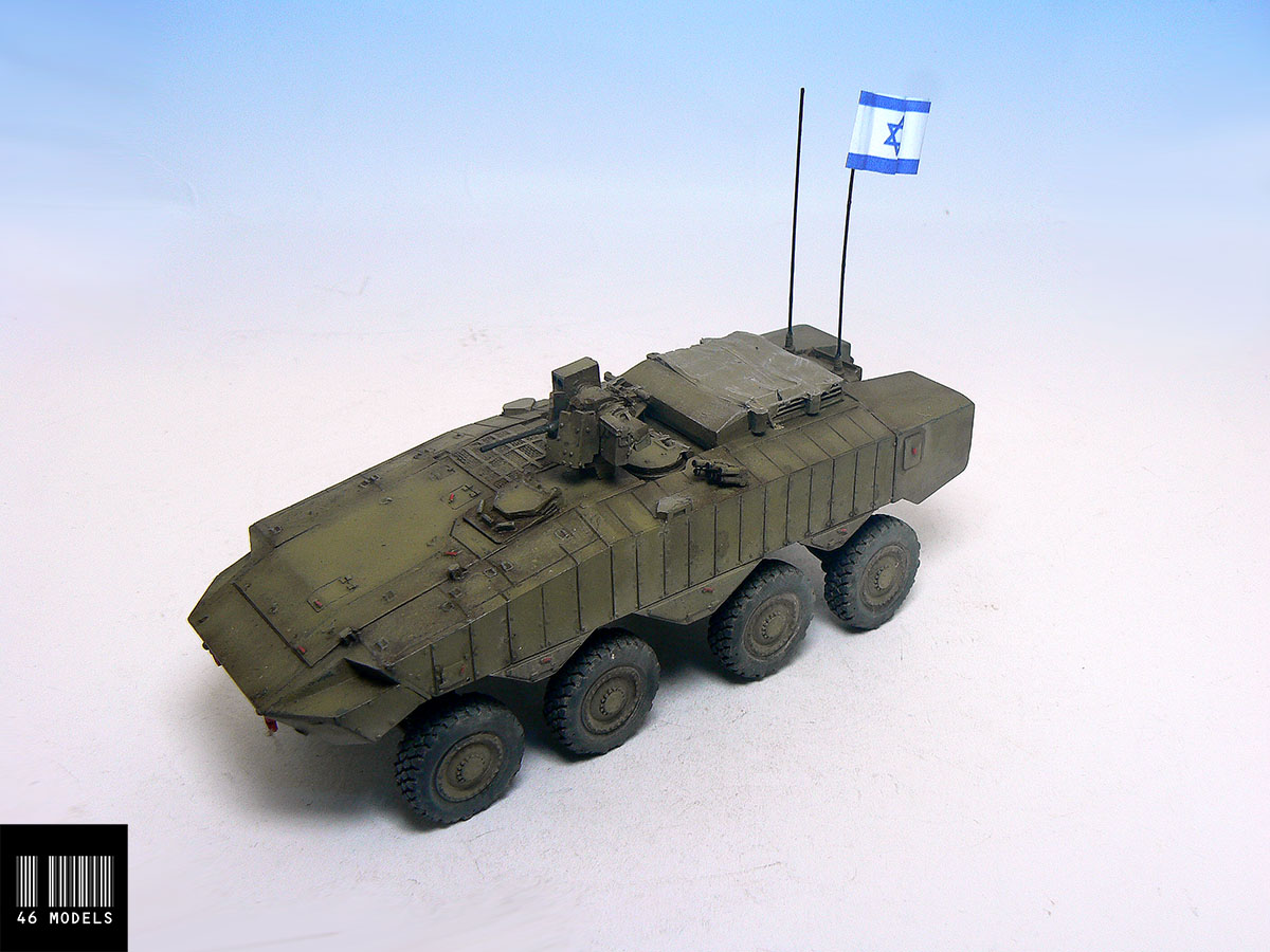 46 MODELS by Tomasz Bajer : EITAN IFV APC IDF 1/72