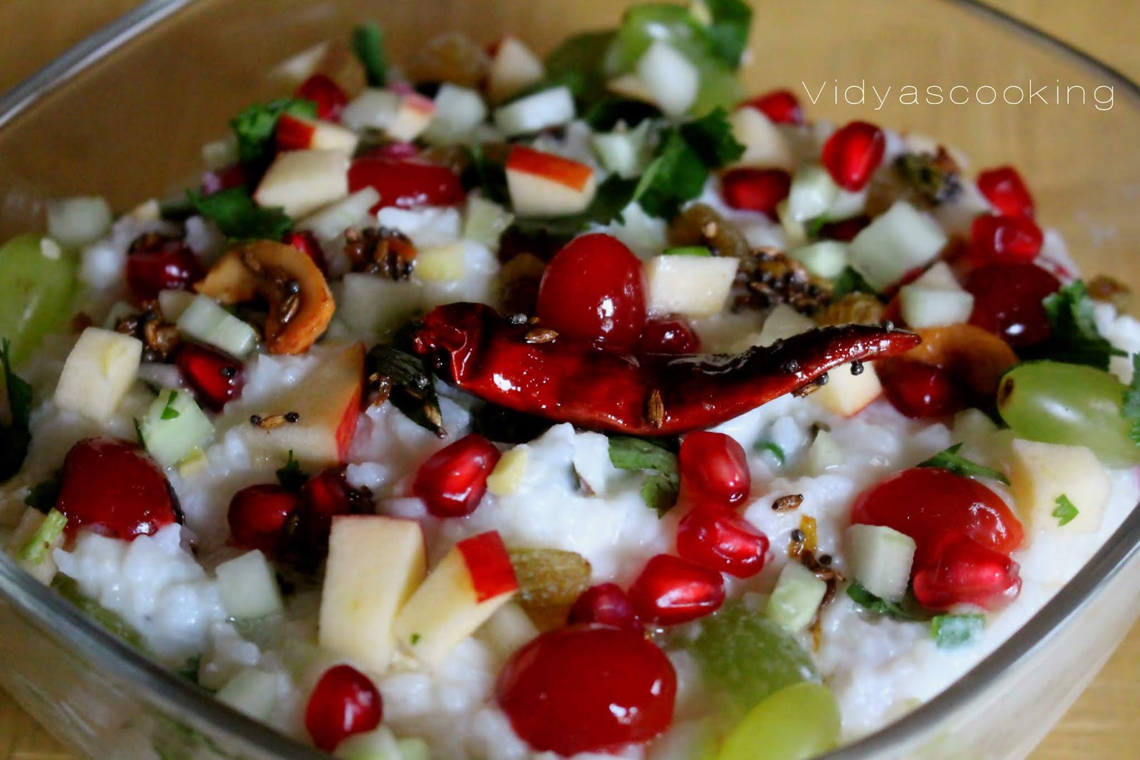 Festival Recipes: Fruit Curd Rice Recipe