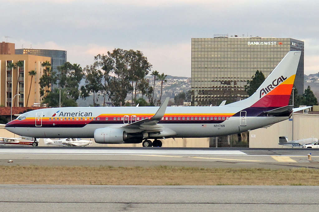Aero Pacific Flightlines: American Airlines Boeing 737-823 (29572/4341 ...
