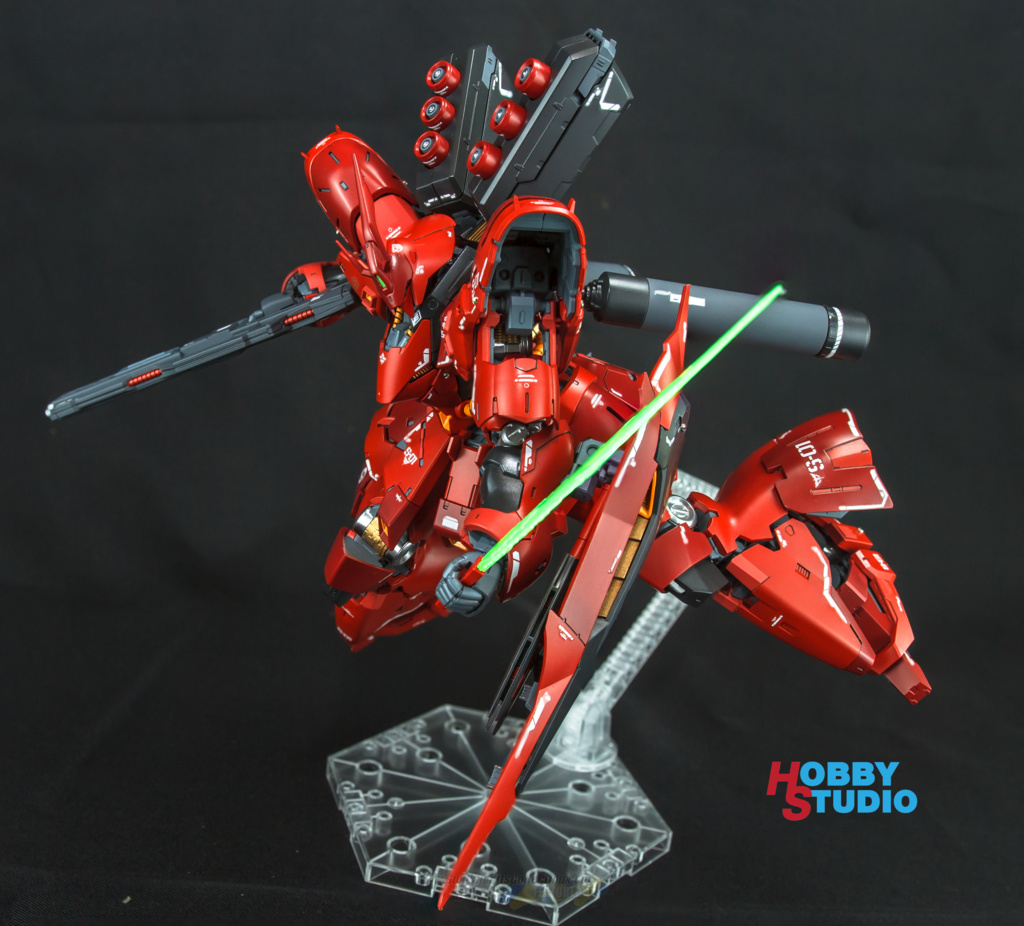 Painted Build: RG 1/144 MSN-04 Sazabi