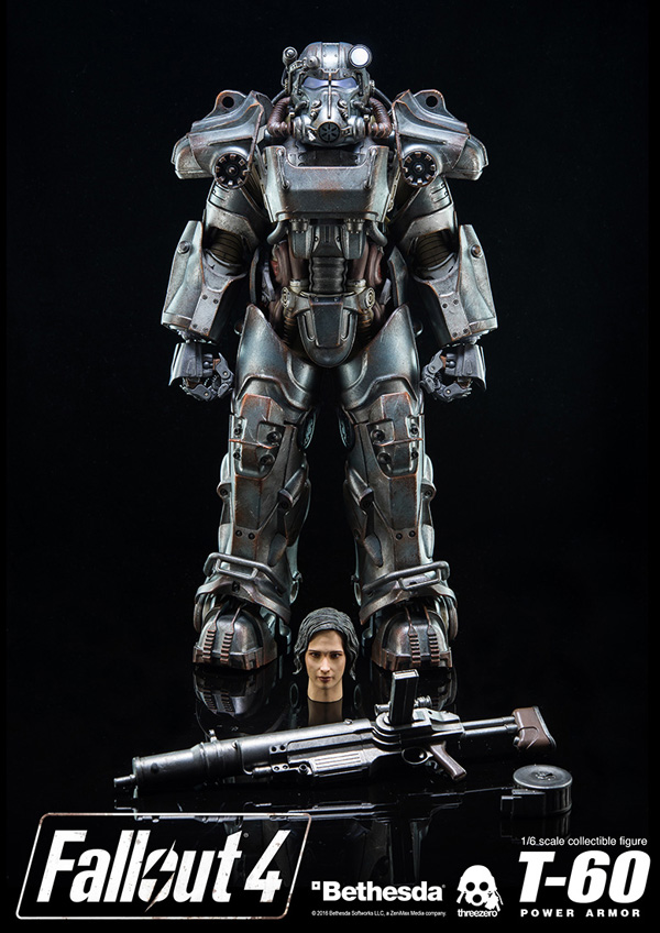 Fallout 4 T 60 Power Armor 1 6 Threezero