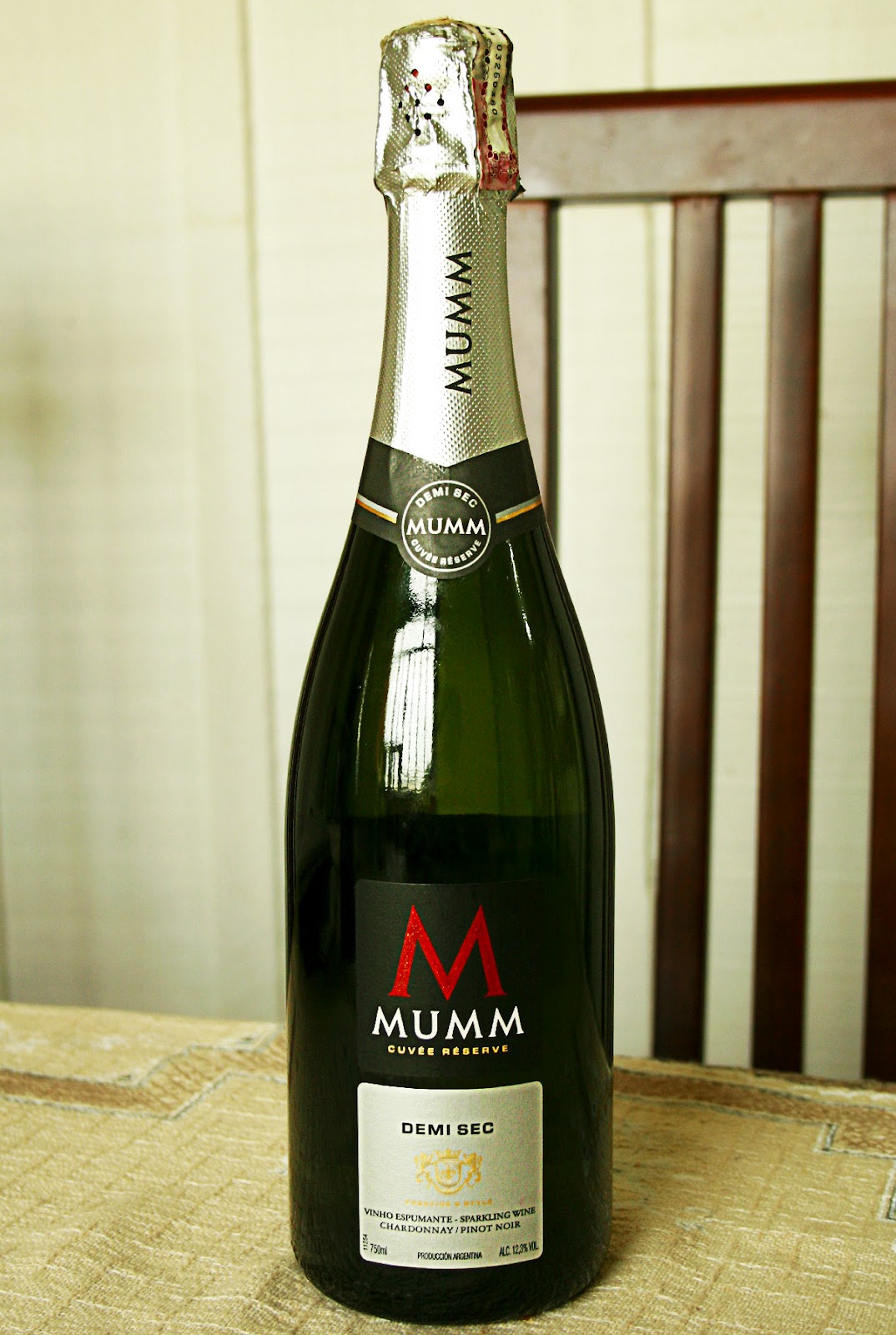 bitácora hedonista: Mumm Cuvée Reserve Demi-sec