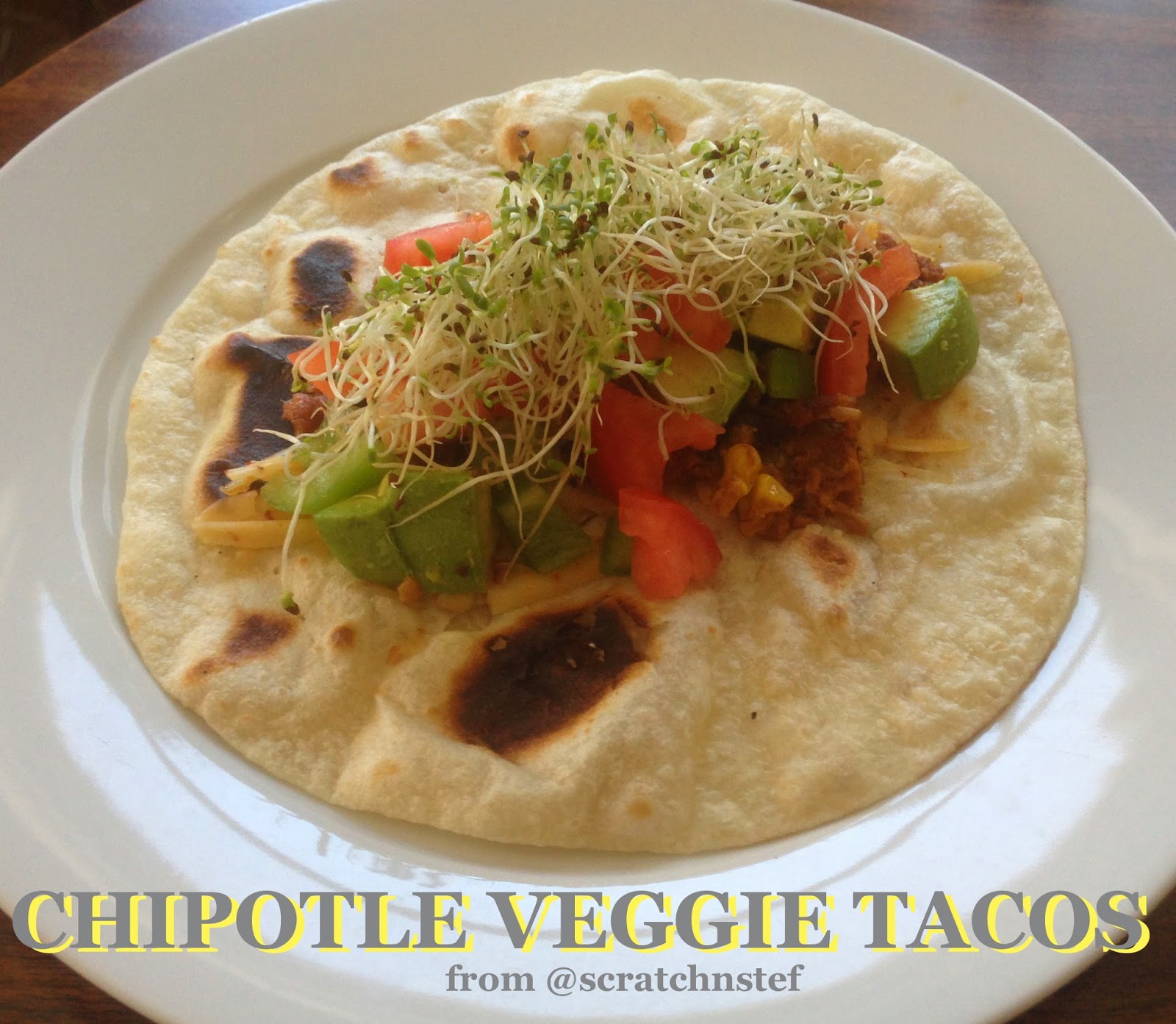 Chipotle Veggie Tacos | Scratch 'N' Stef