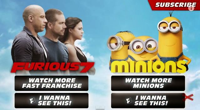 Furious Minions - Minions Invade The Fast & The Furious 7 (2015 ...
