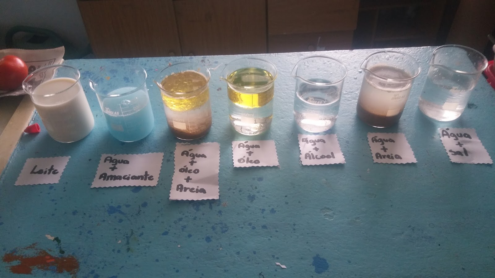 PIBID BIOLOGIA - UNIPAMPA: Misturas homogêneas e heterogêneas.