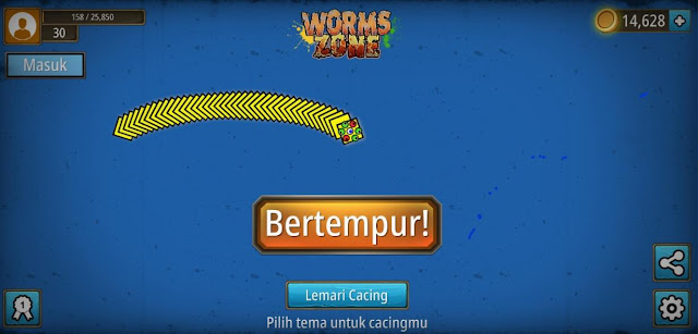 "Worms Zone" game cacing yang lagi viral & bikin ketagihan - antapedia.com